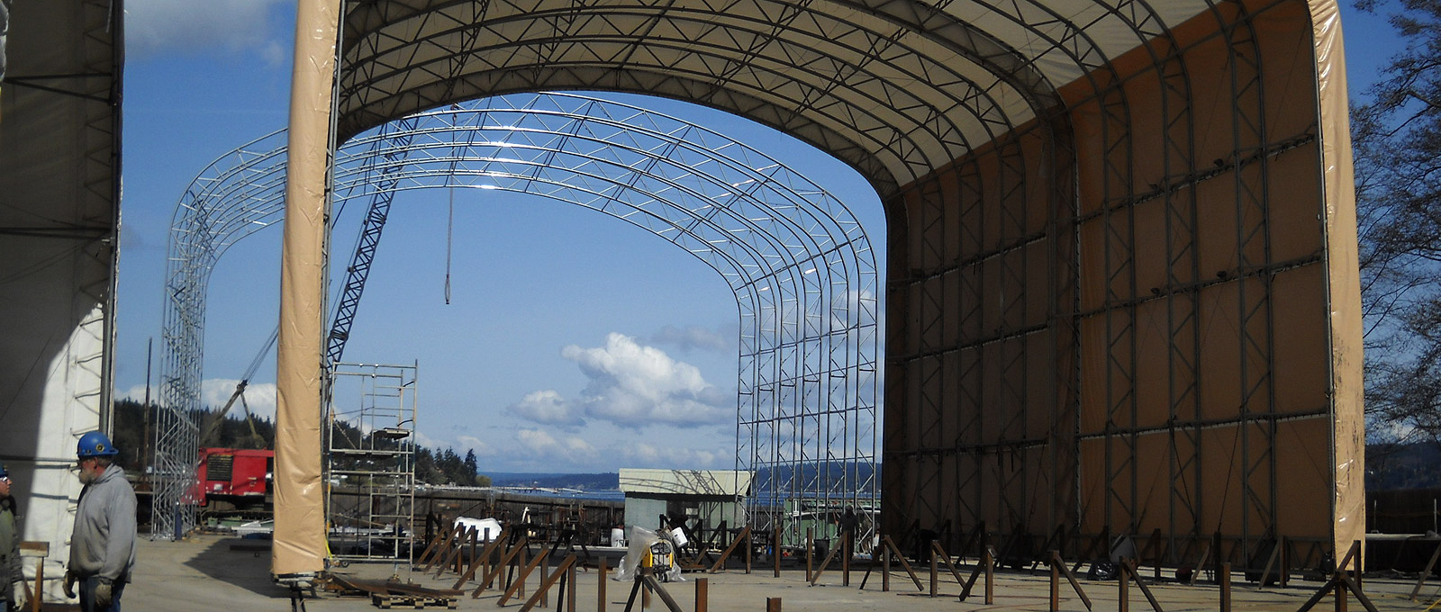 Temporary Fabric Structures & Fabric Buildings | Fabric Structures-USA ...